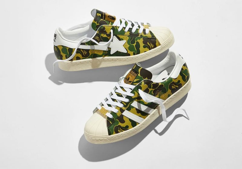 Bape x adidas Superstar 80s "Green Camo" – Release-Infos | everysize Blog